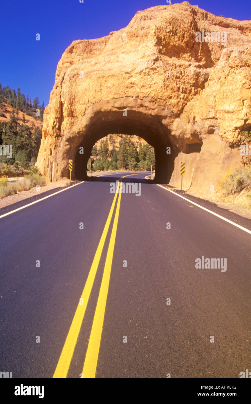 Tunnel through the rock hi-res stock photography and images - Alamy