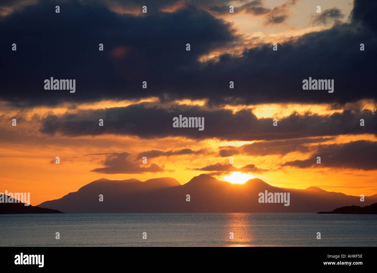 Isle of Skye sunset inner Hebrides Stock Photo - Alamy