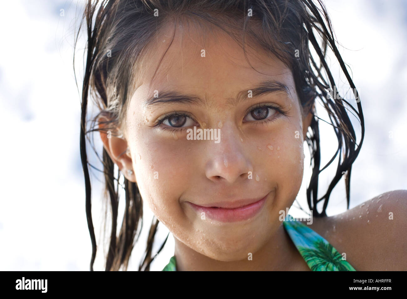Girl 10 12 in bikini hi-res stock photography and images - Alamy