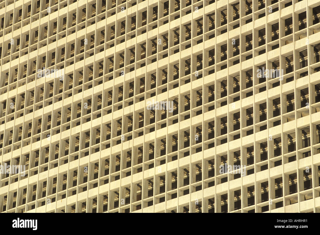 Grid of Office Windows Los Angeles California Stock Photo - Alamy