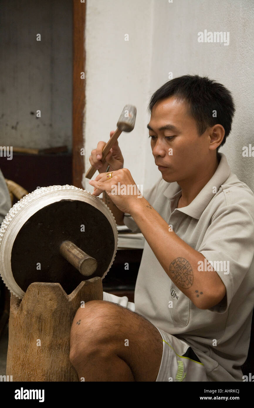 Silversmith working hi-res stock photography and images - Alamy
