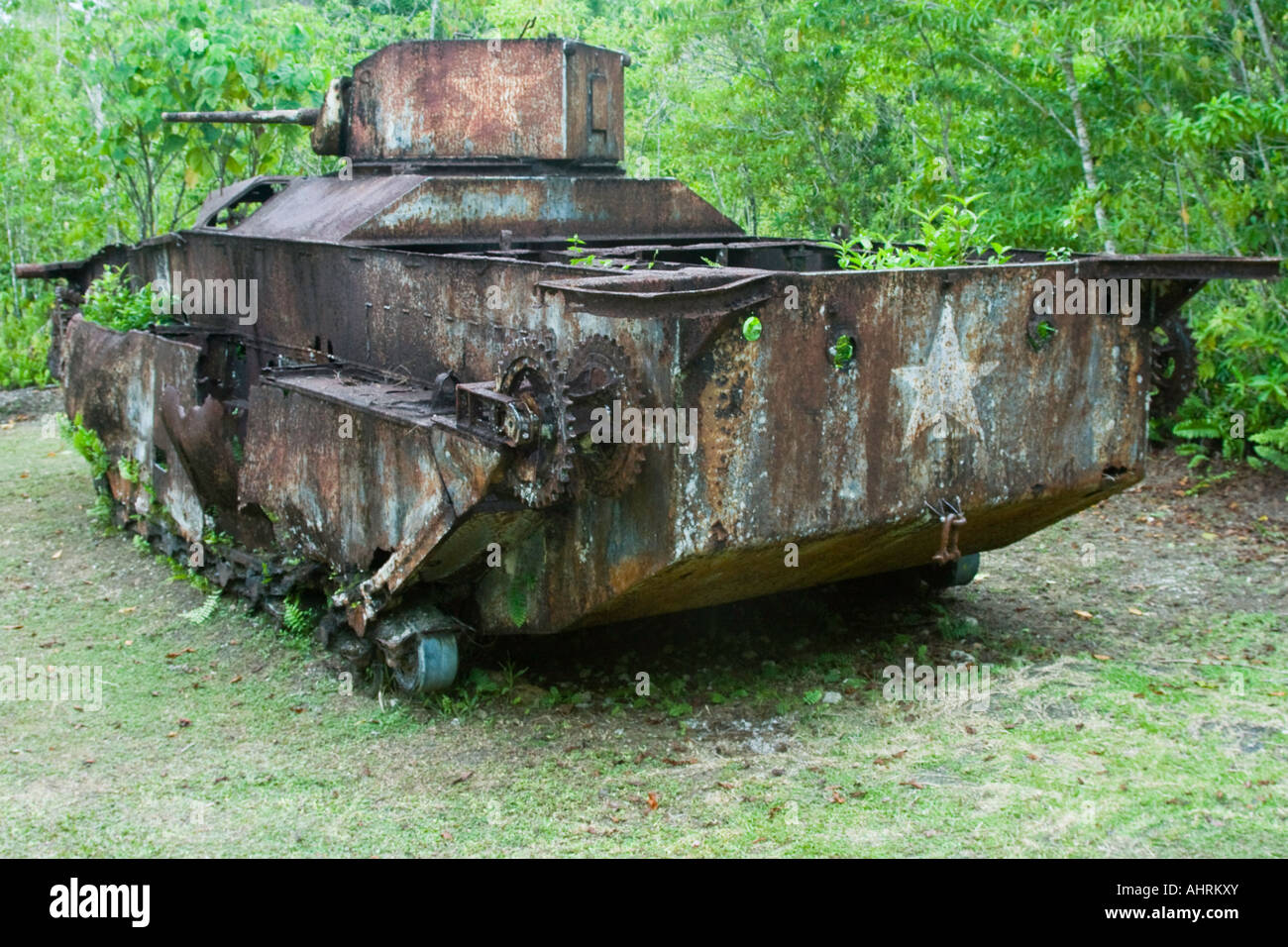 Peleliu tank hi-res stock photography and images - Alamy