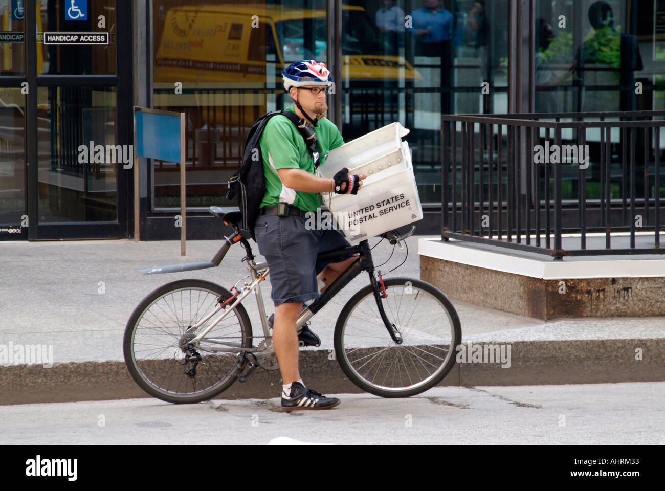 Delivery service by bicycle is an important mode of transportation in ...