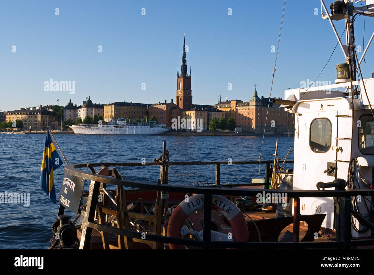 View of Riddarholmen in Stockholm Stock Photo - Alamy