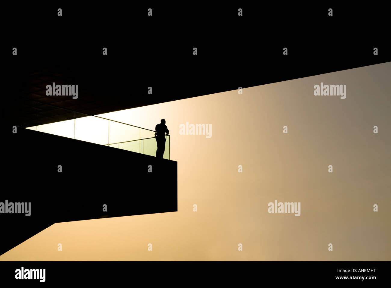 A security agent, relaxed, but always on alert Stock Photo - Alamy