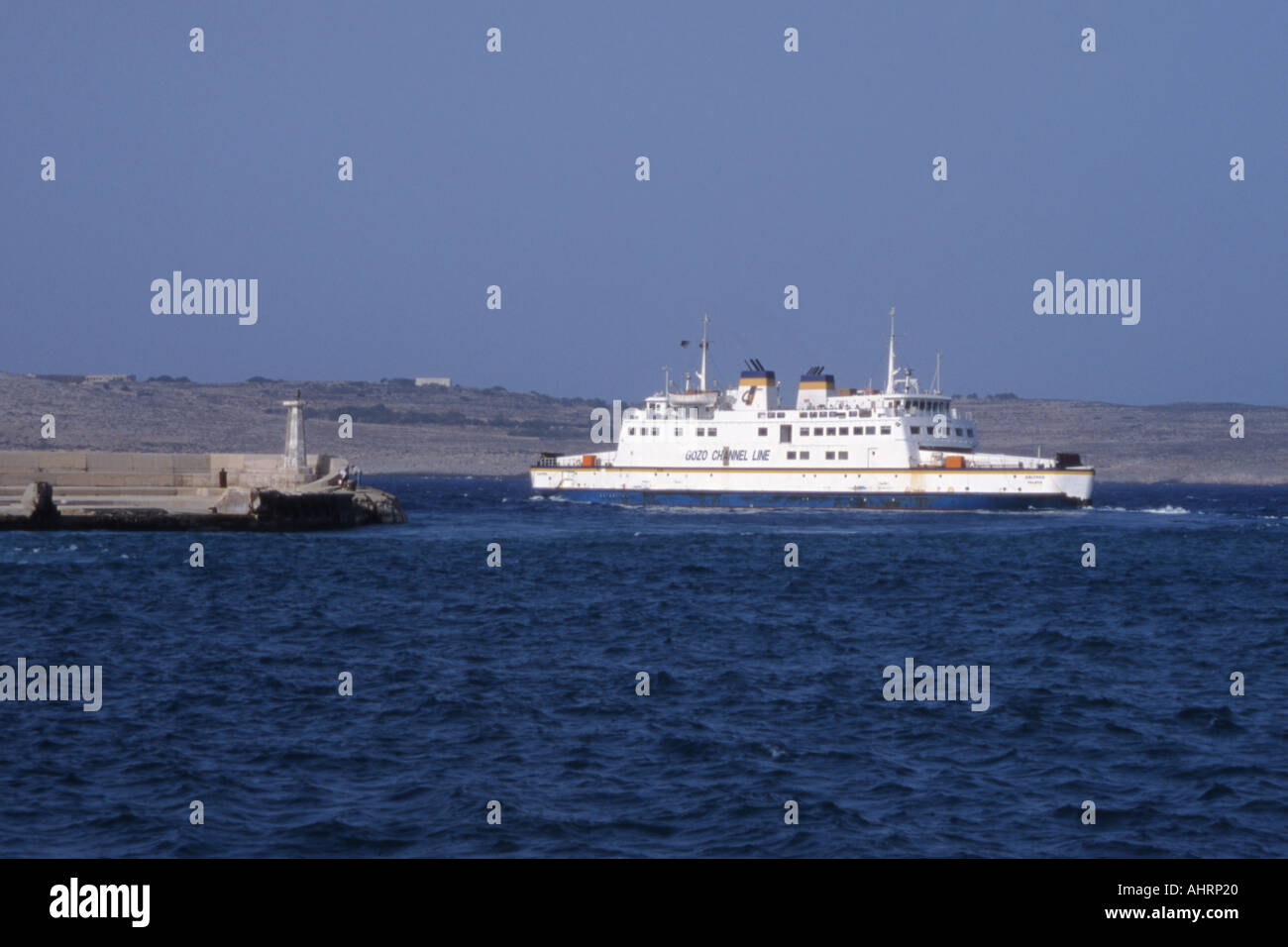 THE FERRY TERMINAL AT MARFA POINT MALTA EUROPE Stock Photo - Alamy