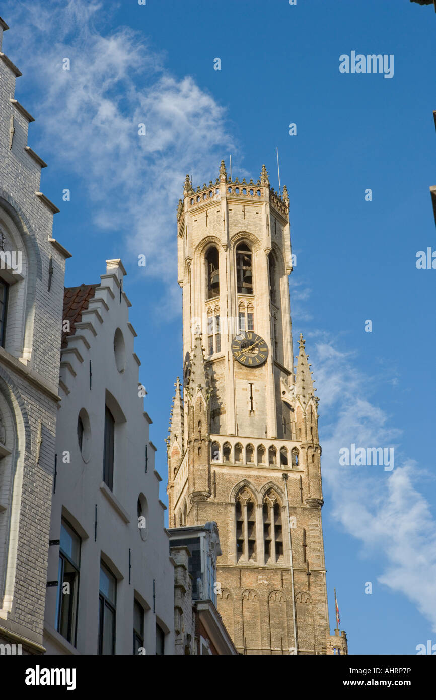 Belfry tower Brugge Bruges Belgium national Stock Photo - Alamy