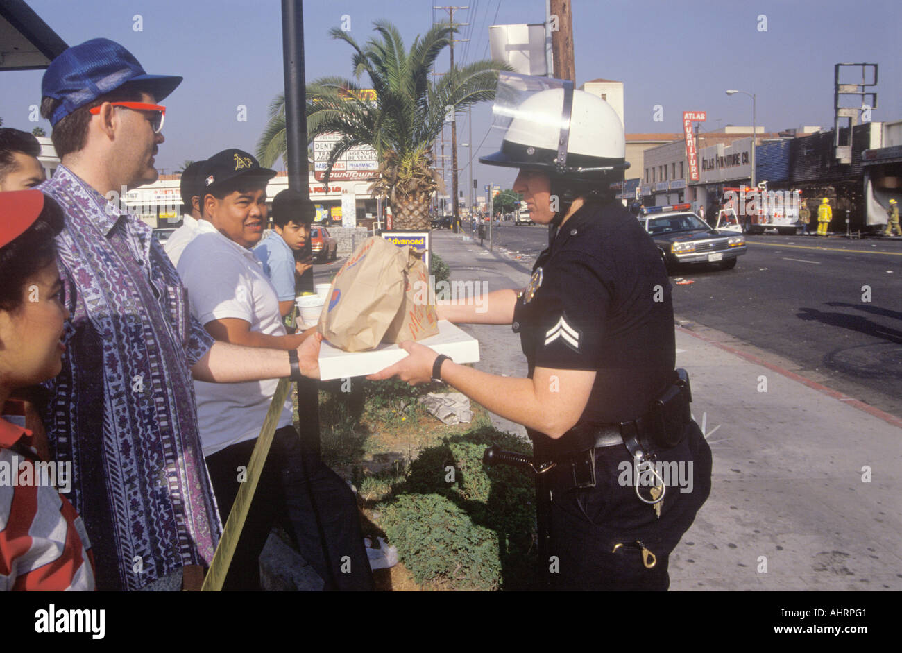 Los angeles crime scene police hi-res stock photography and images - Alamy