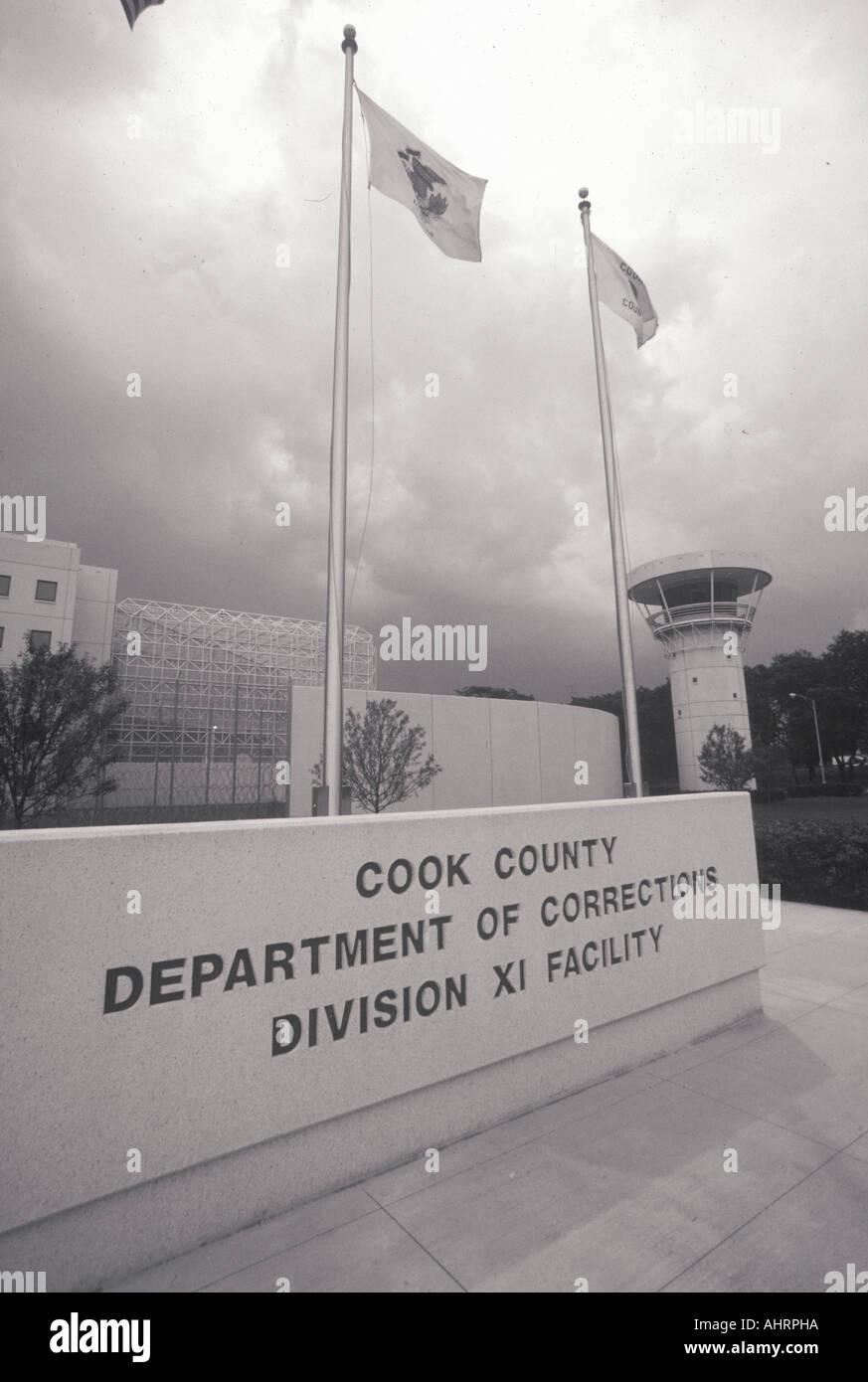 Entrance to Cook County Department of Corrections Chicago Illinois ...