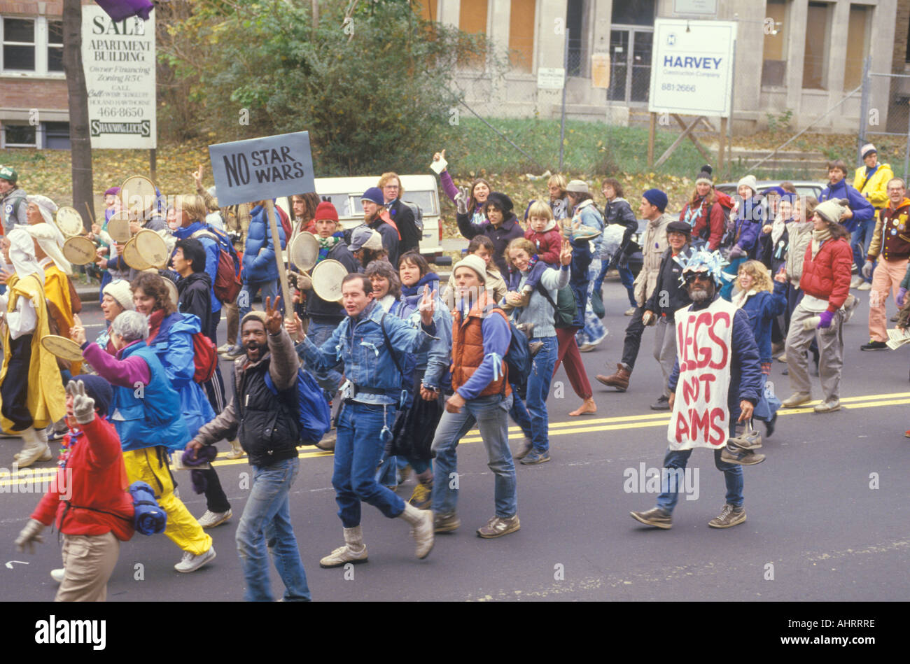 The Great Peace March Washington D C Stock Photo - Alamy