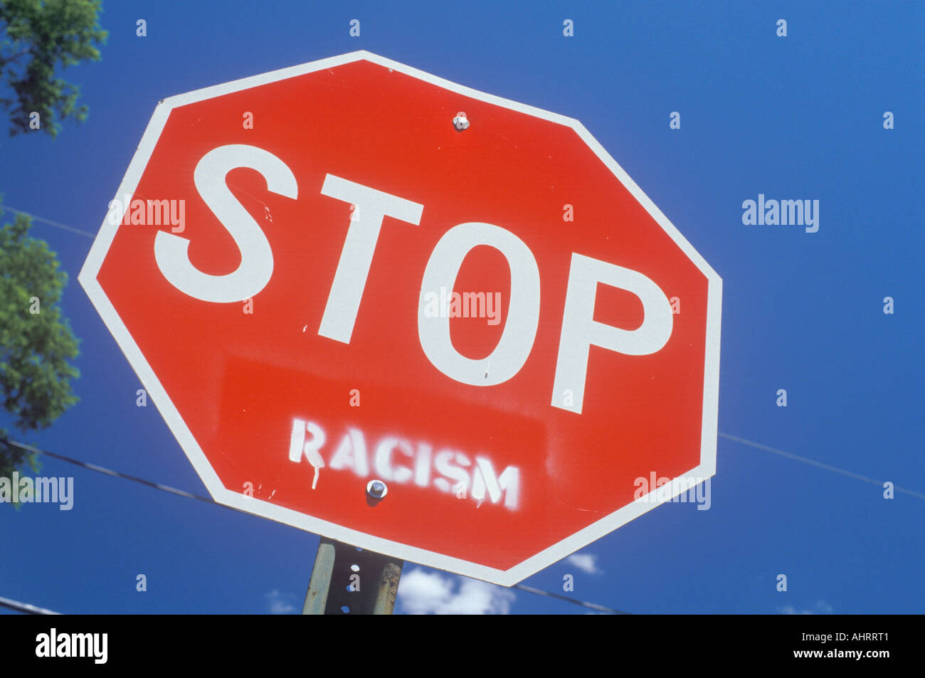 Usa racism sign hi-res stock photography and images - Alamy