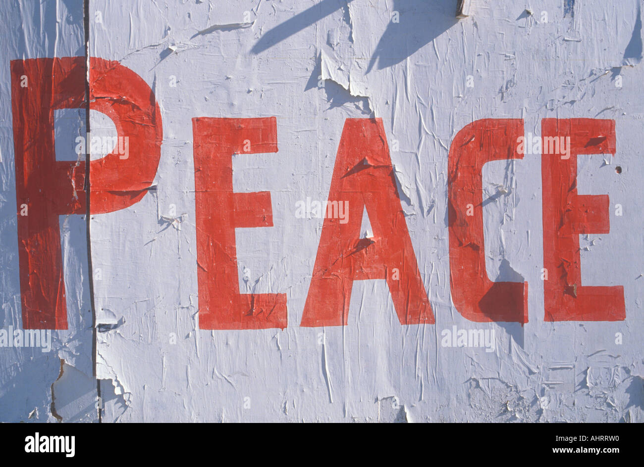 Peace on earth wall hi-res stock photography and images - Alamy