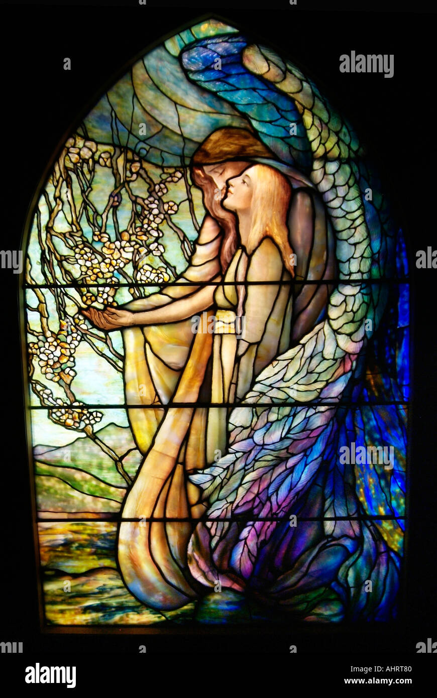 Smith Museum of Stained Glass Windows Navy pier Chicago Illinois Stock ...
