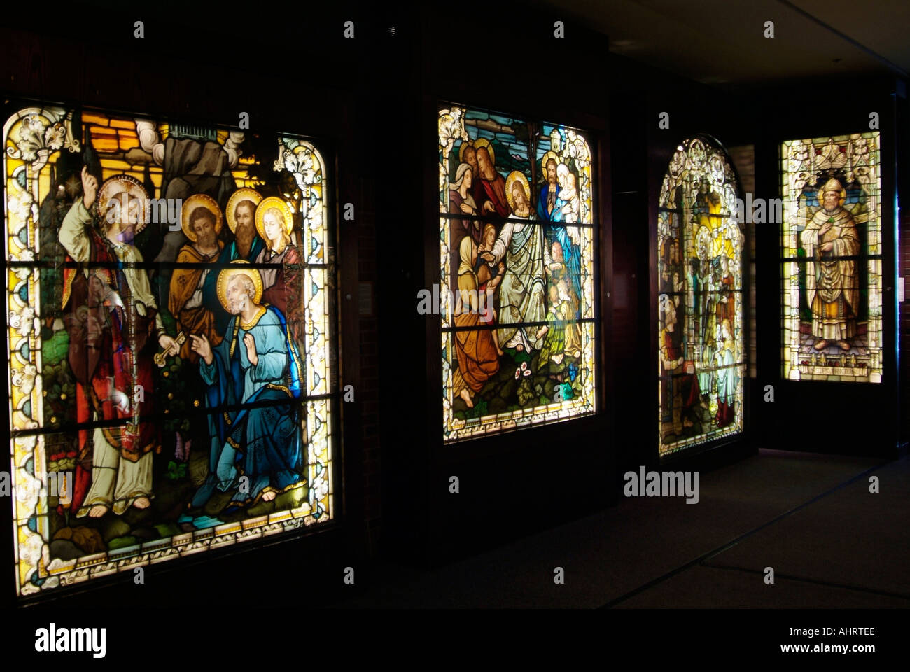 Smith Museum of Stained Glass Windows Navy pier Chicago Illinois Stock ...