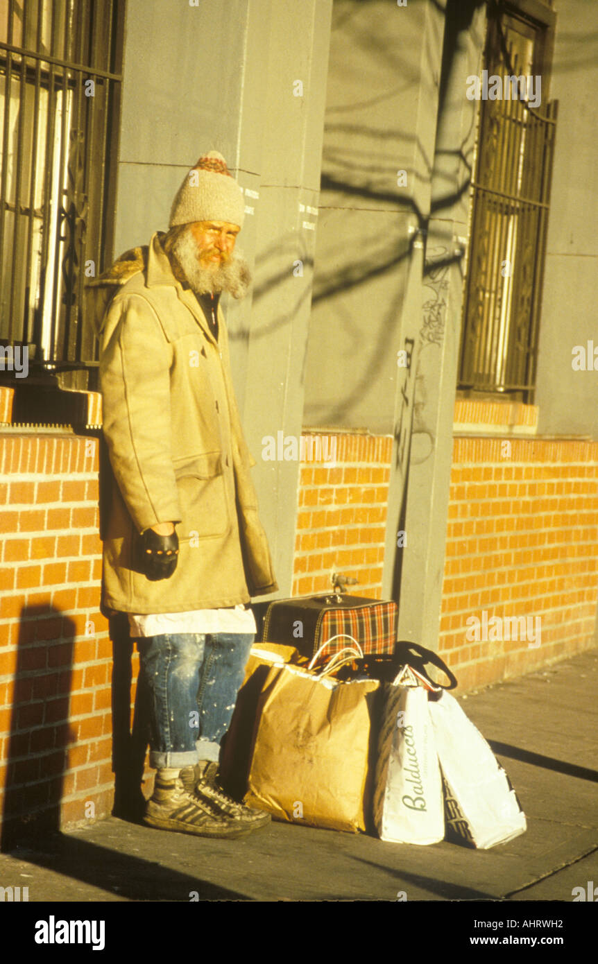 Homeless man New York City New York Stock Photo - Alamy