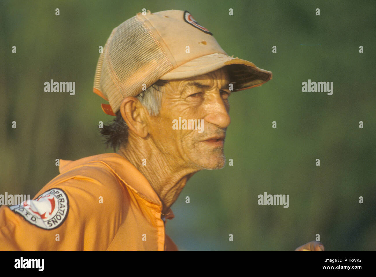 Portrait of transient man Mississippi River Stock Photo - Alamy