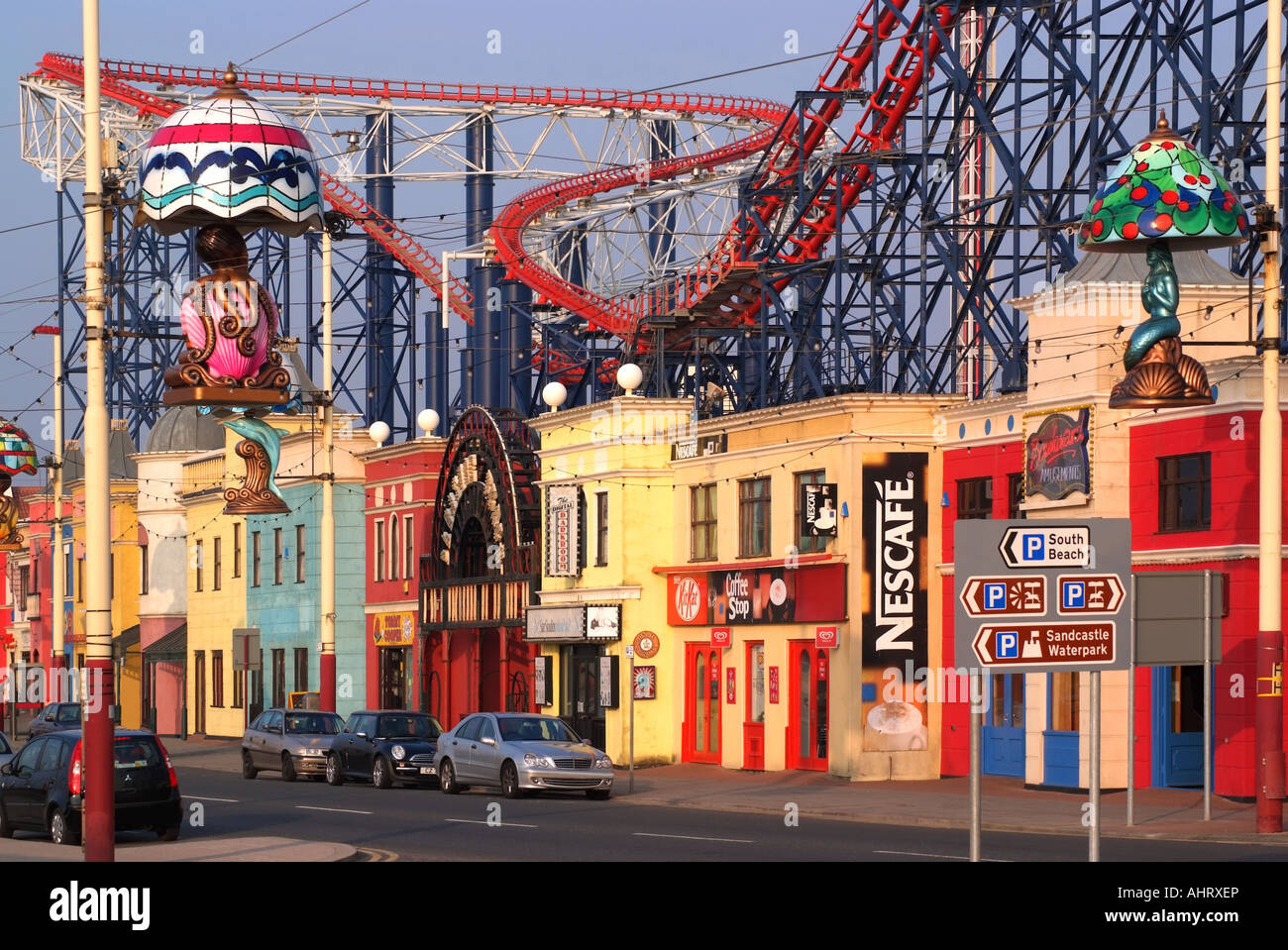 North beach amusement park blackpool hi-res stock photography and ...