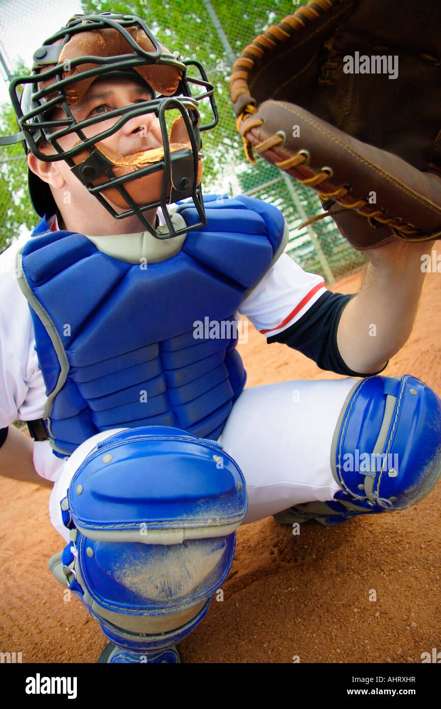Back catcher hi-res stock photography and images - Alamy