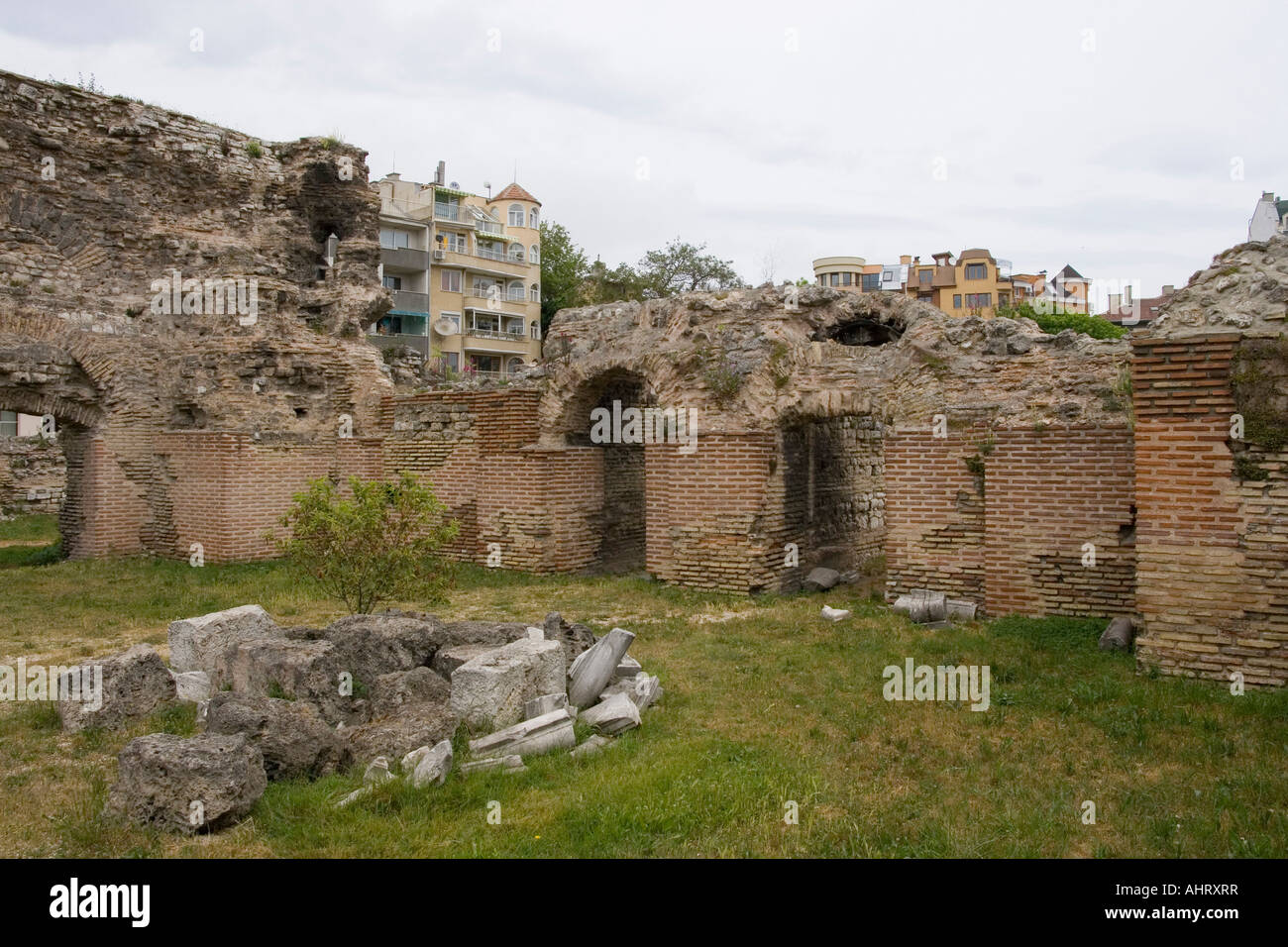 Varna Roman bath (historically known as Odessos), Rimski Termi, remains ...