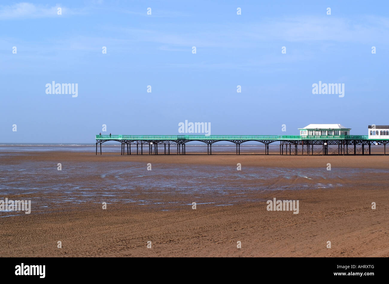 ST ANNES PIER. AT ANNES. LANCASHIRE. ENGLAND. UK Stock Photo - Alamy