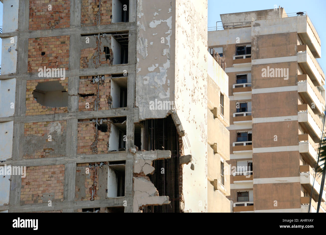 Hotel in Forbidden Zone Famagusta Turkish Republic of Northern Cyprus ...