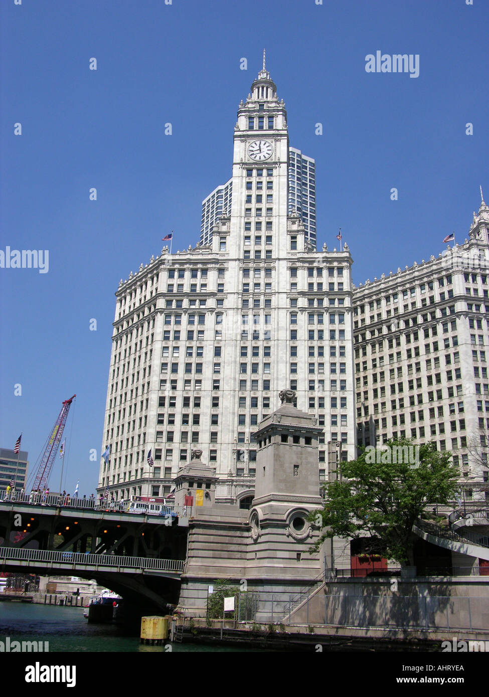Downtown city of Chicago Illinois IL Stock Photo - Alamy