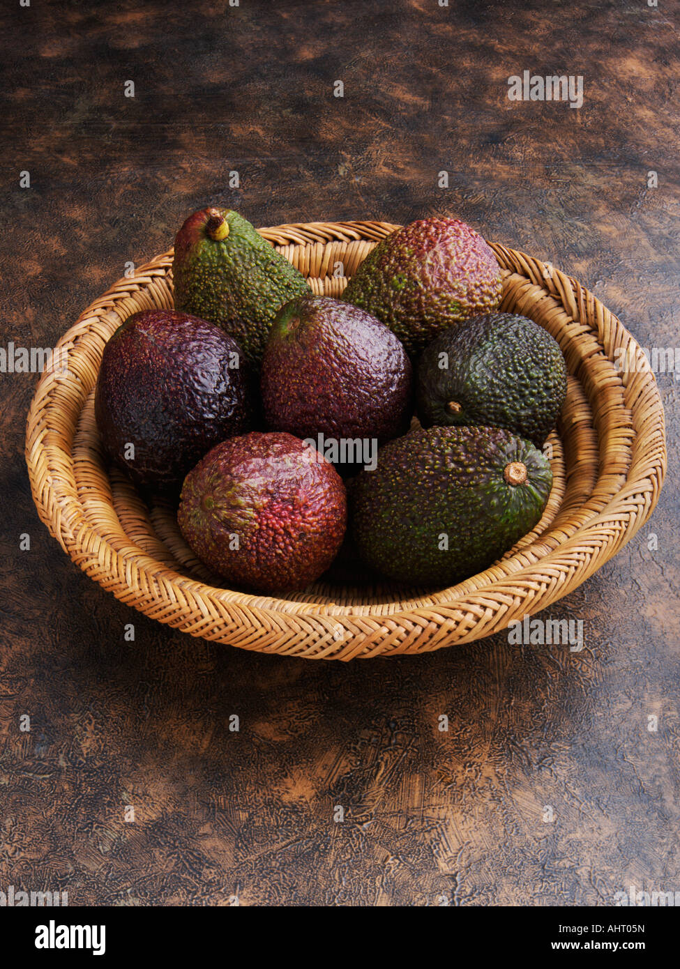 A basket of whole avocados editorial food Stock Photo - Alamy