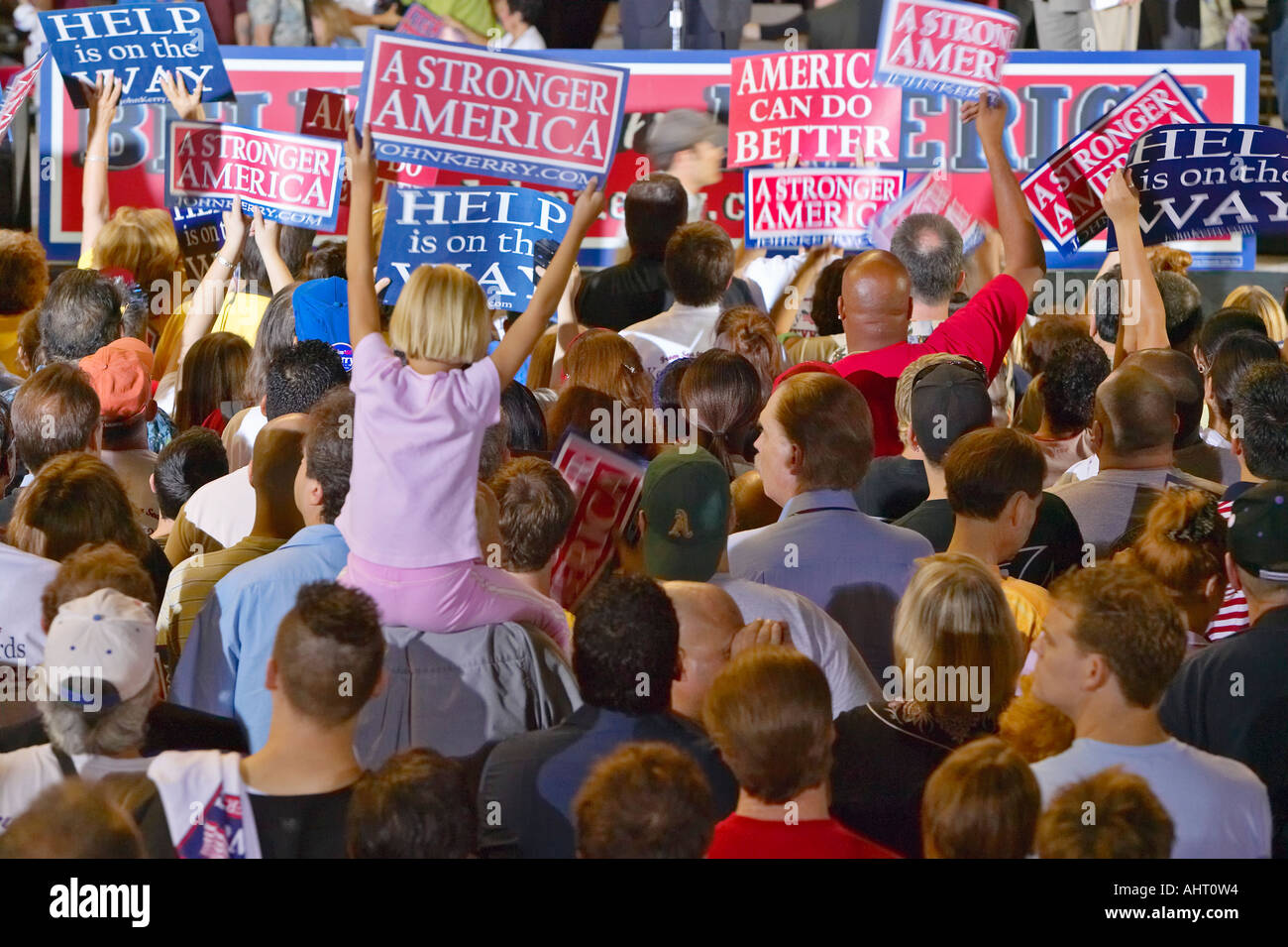 Children political campaign signs hi-res stock photography and images ...