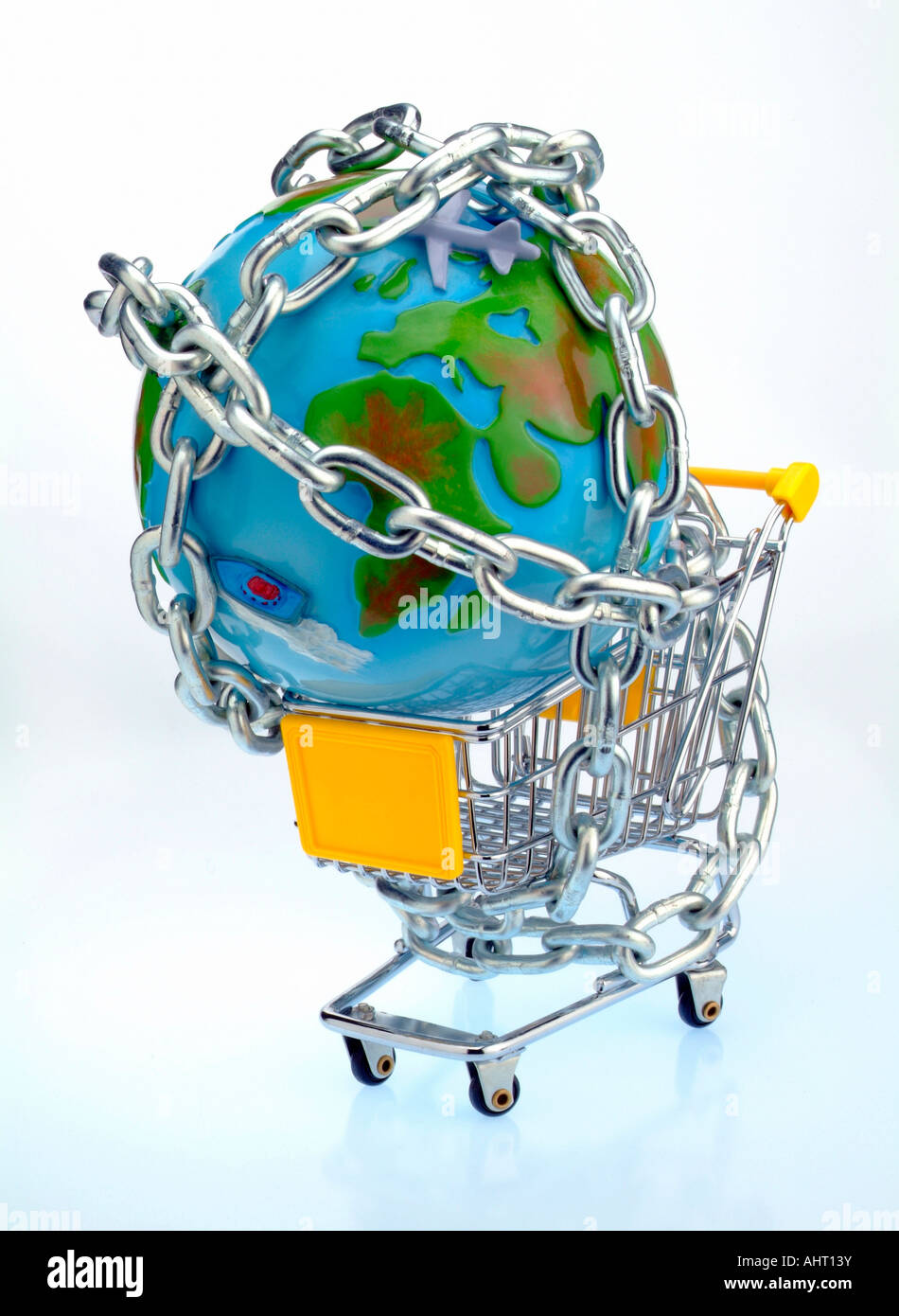 Chained World Globe High Resolution Stock Photography and Images - Alamy