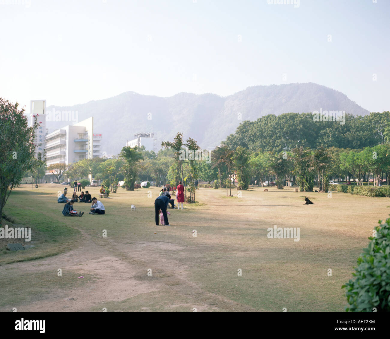 Mountain and park in Shekou, Shenzhen, China Stock Photo - Alamy