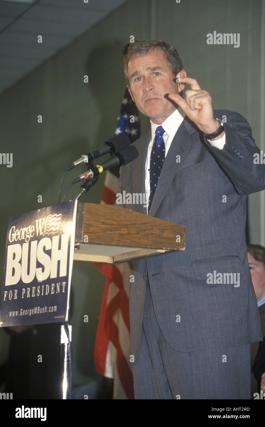 George bush new hampshire presidential hi-res stock photography and ...