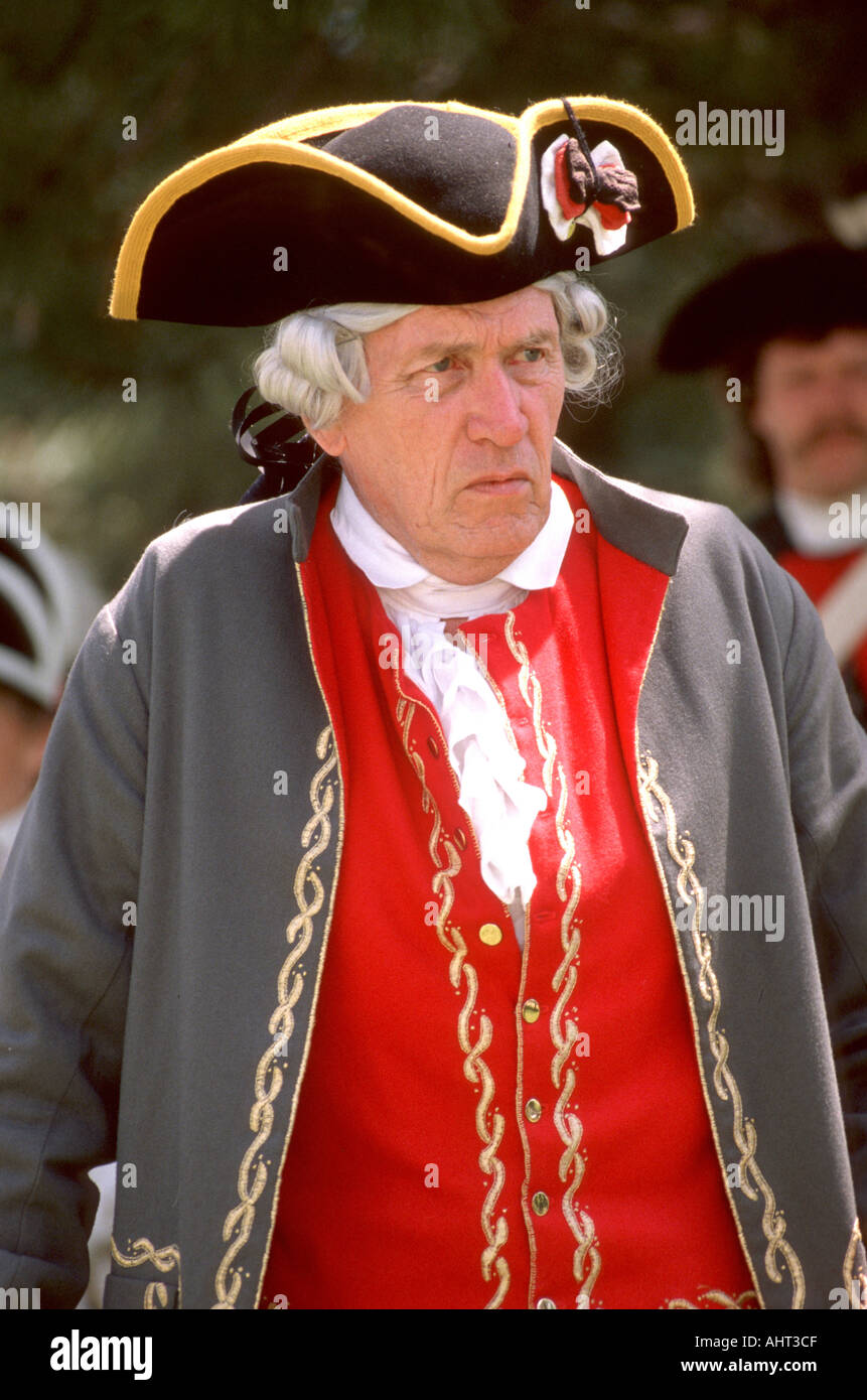 Early American dress style circa 1770 s Stock Photo - Alamy