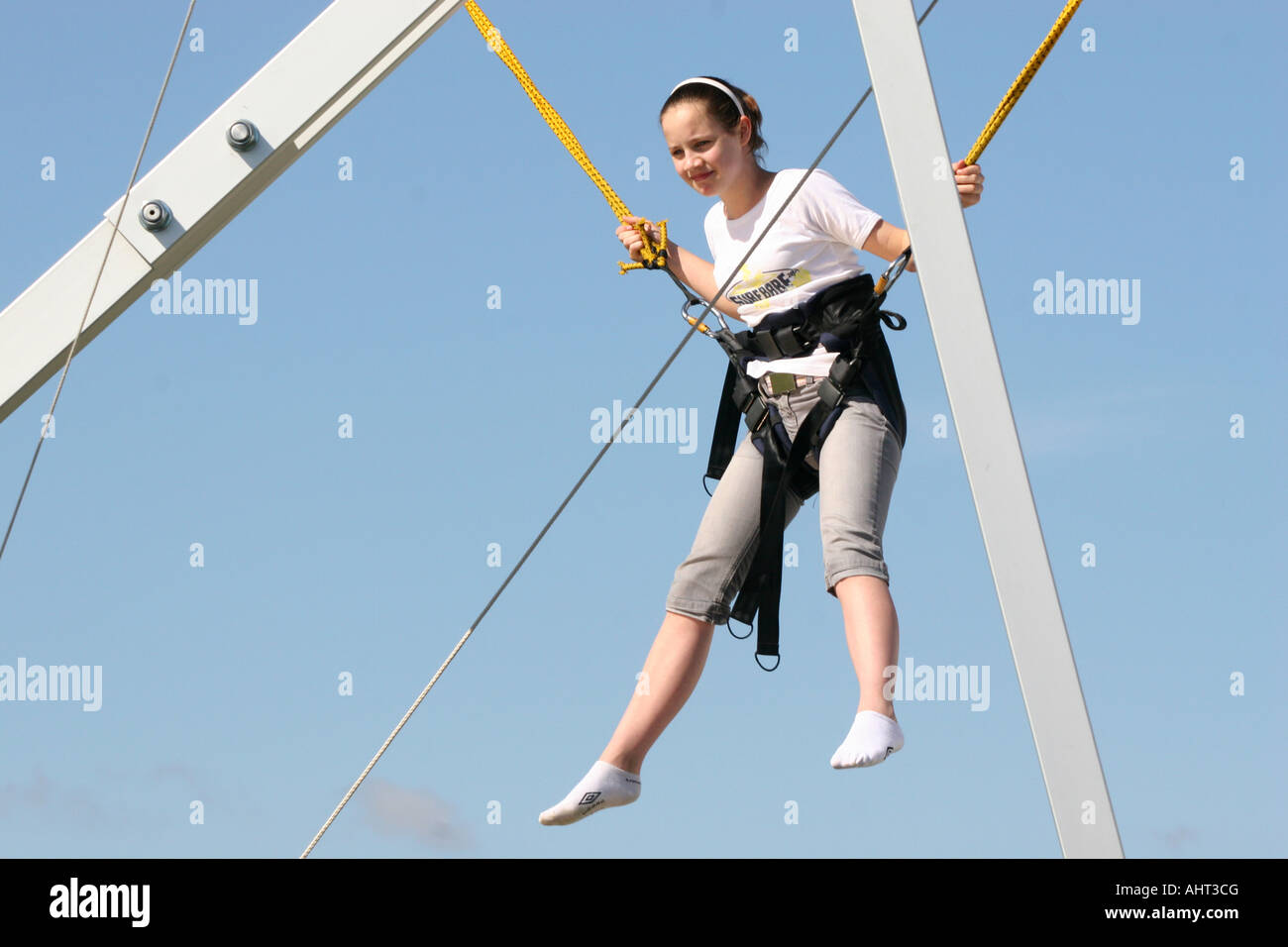 Bungy harness hi-res stock photography and images - Alamy