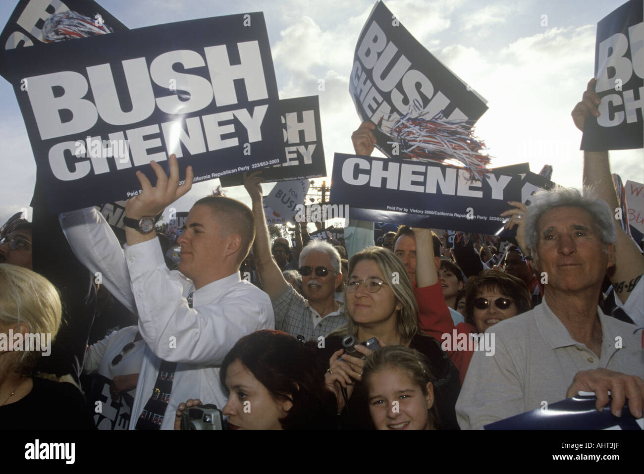 Bush cheney campaign hi-res stock photography and images - Alamy