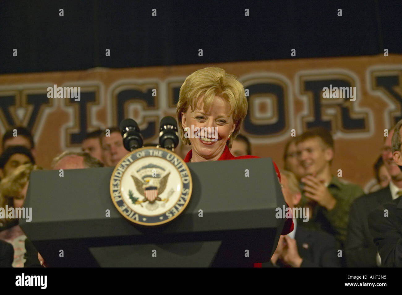 Campaign rally in Ohio attended by Vice Presidential candidate Dick ...