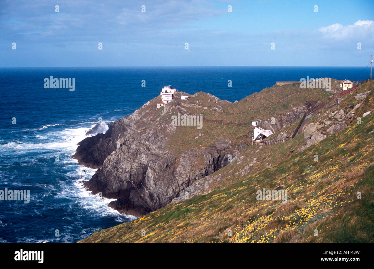 County Cork mizen head lighthouse ireland Stock Photo - Alamy