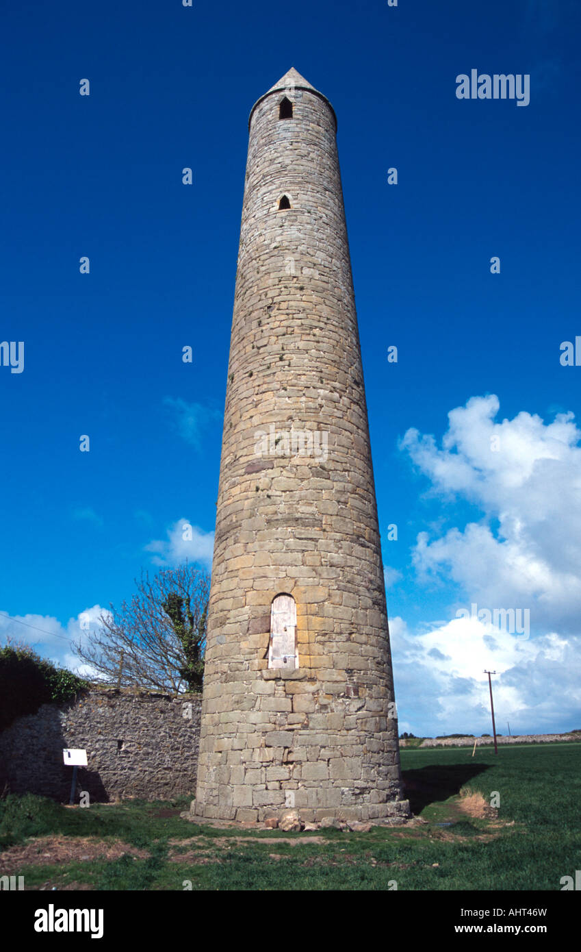 rattoo round tower county kerry ireland Stock Photo - Alamy