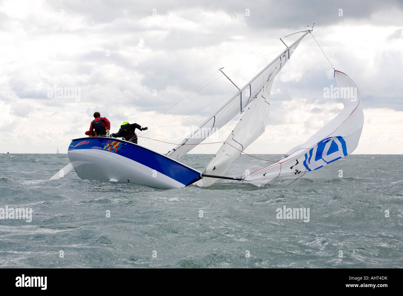 Yacht broaching hi-res stock photography and images - Alamy