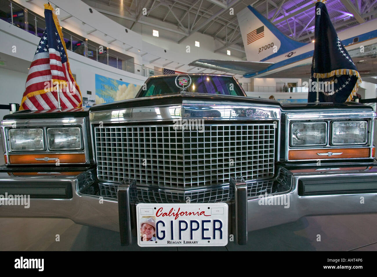Presidential motorcade on display at the Ronald Reagan Presidential ...