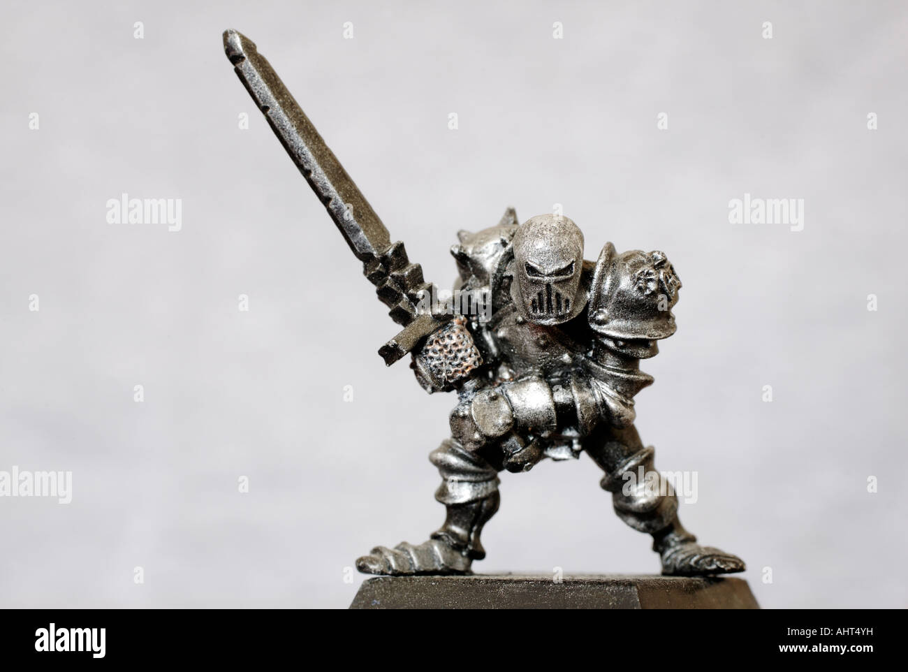 Fantasy role playing game figure of knight Stock Photo - Alamy