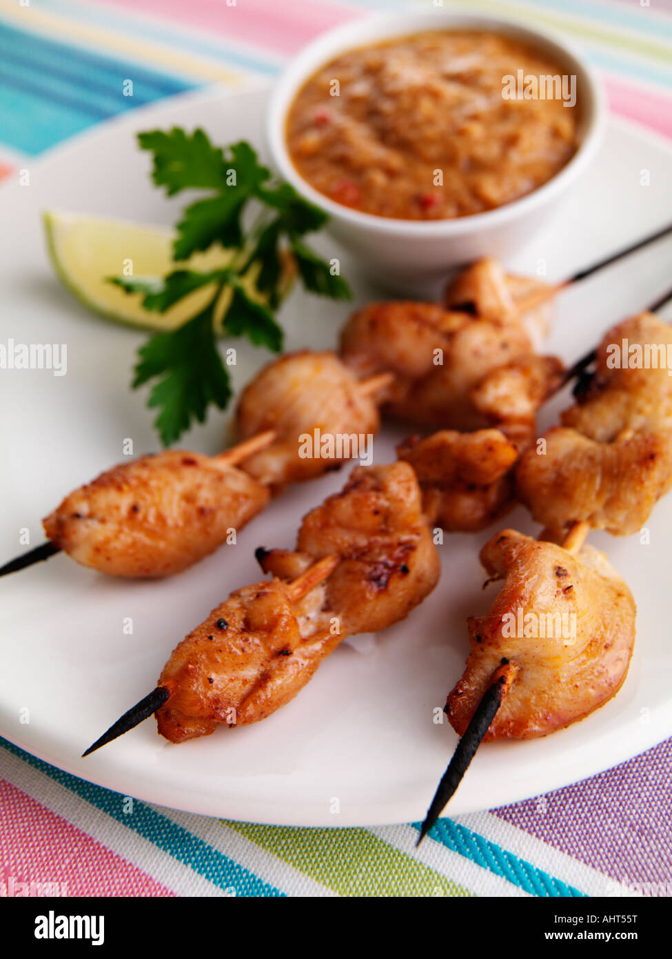 Thai chocken sate hi-res stock photography and images - Alamy