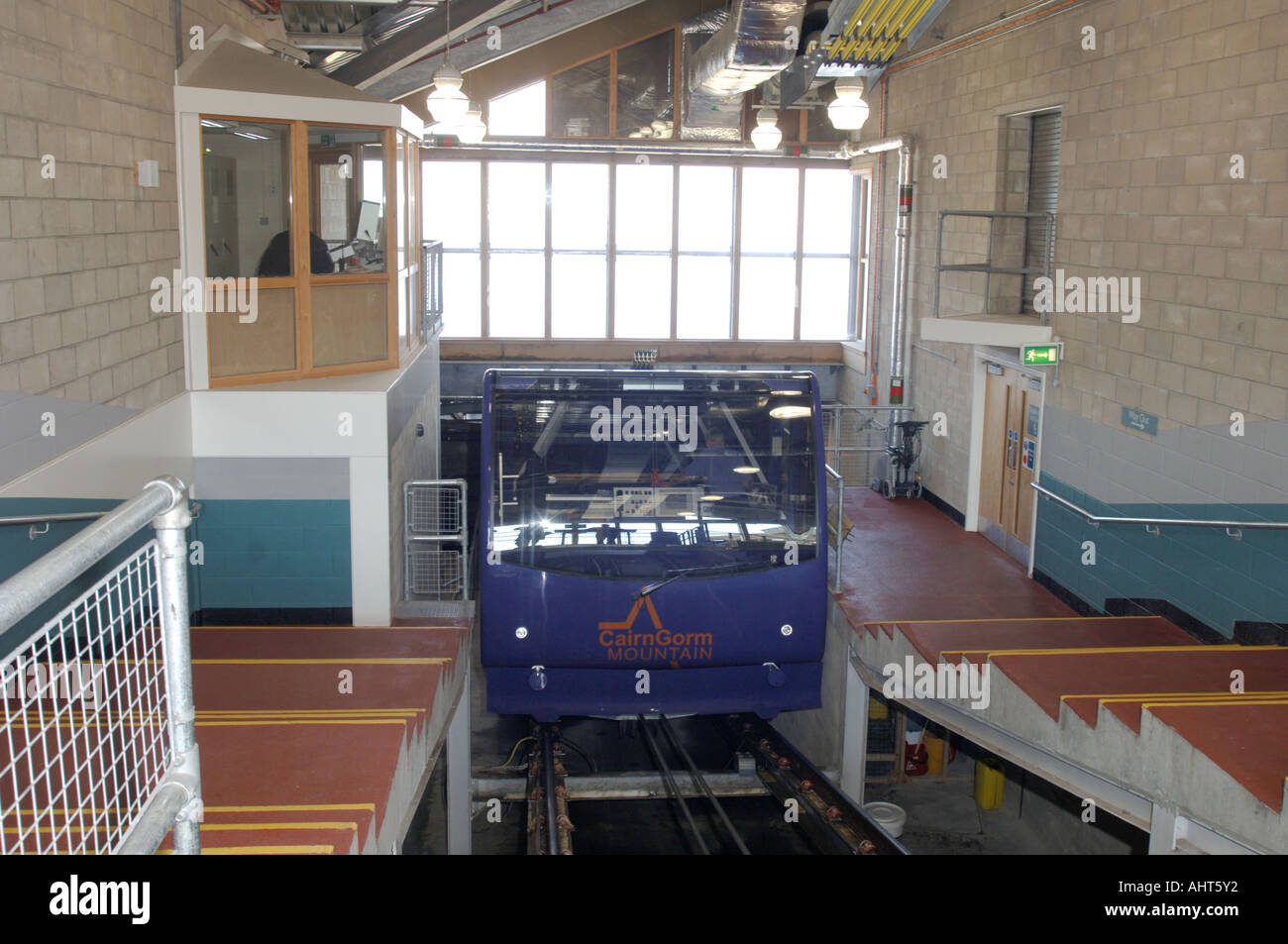 Cairngorm Mountain Funicular Railway Glenmore Aviemore Inverness-shire ...