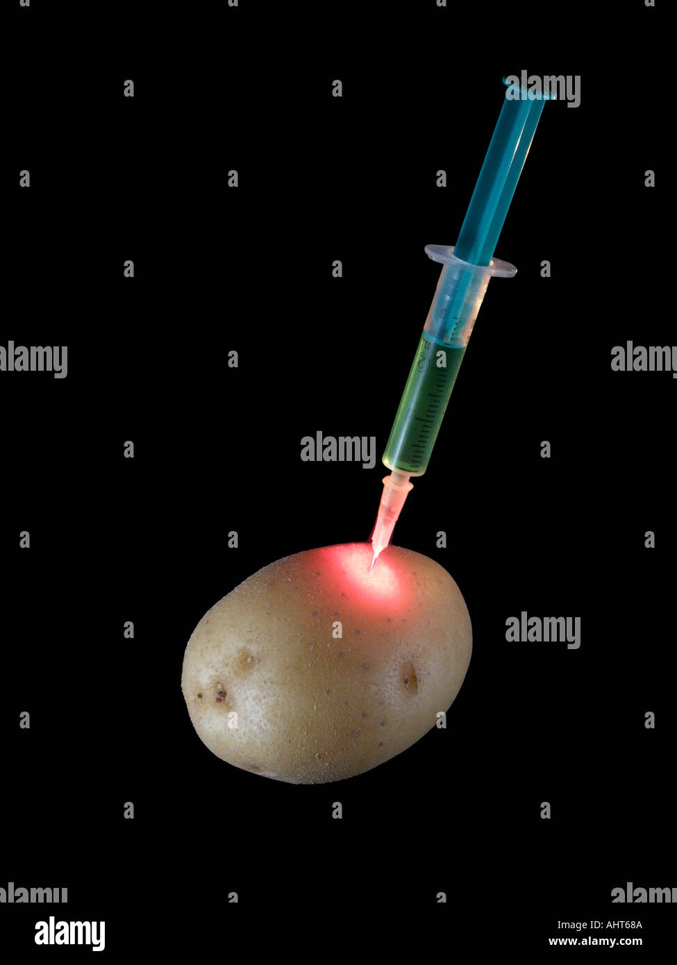 Syringe in potato hi-res stock photography and images - Alamy