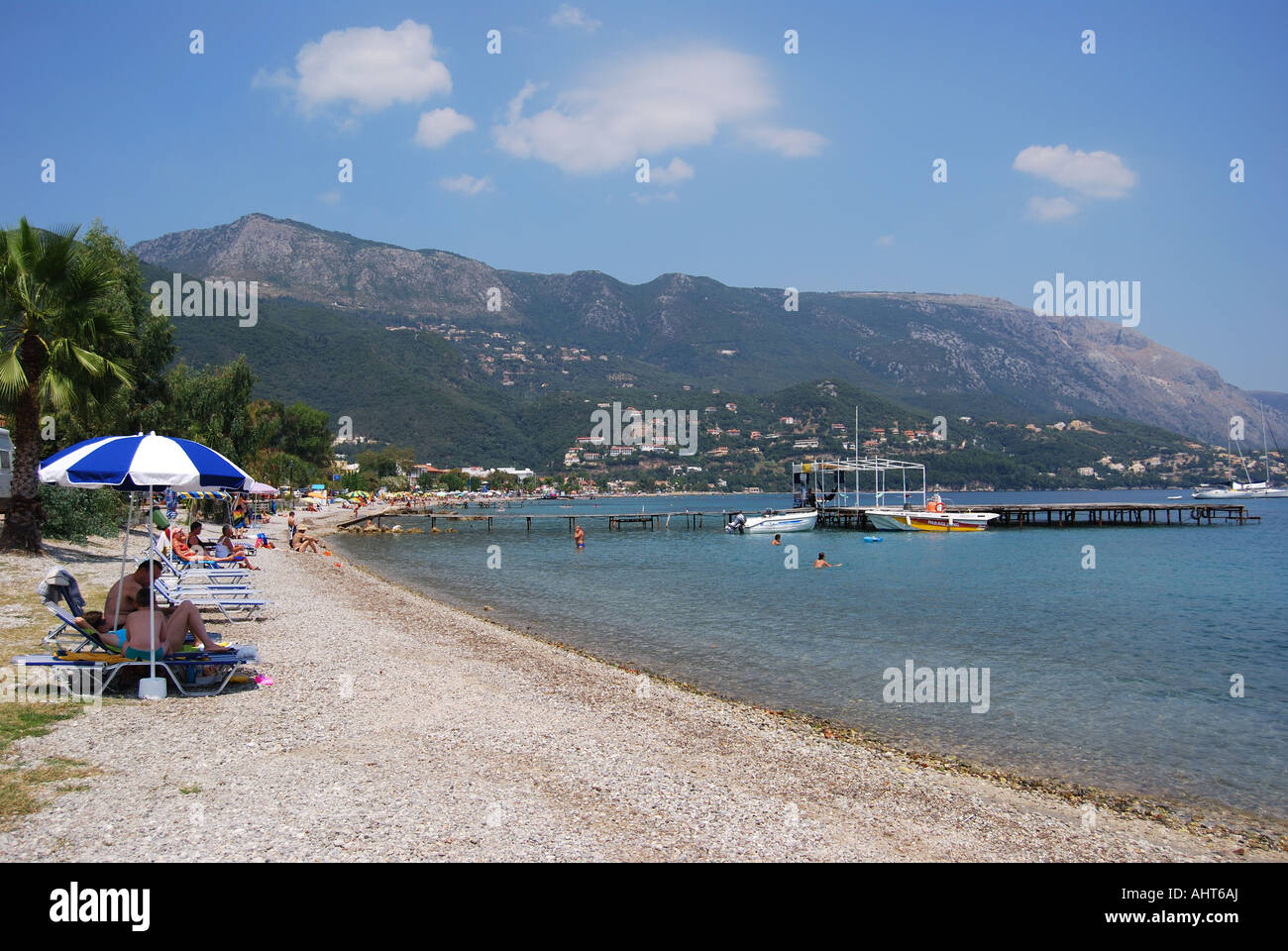 Ipsos Beach, Ipsos, Corfu, Ionian Islands, Greece Stock Photo - Alamy