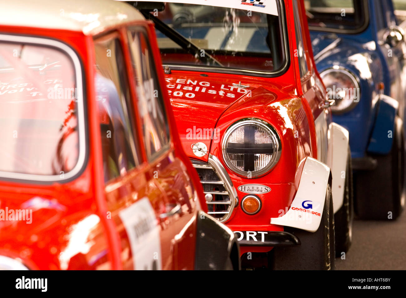 mini cars modified for racing Stock Photo - Alamy