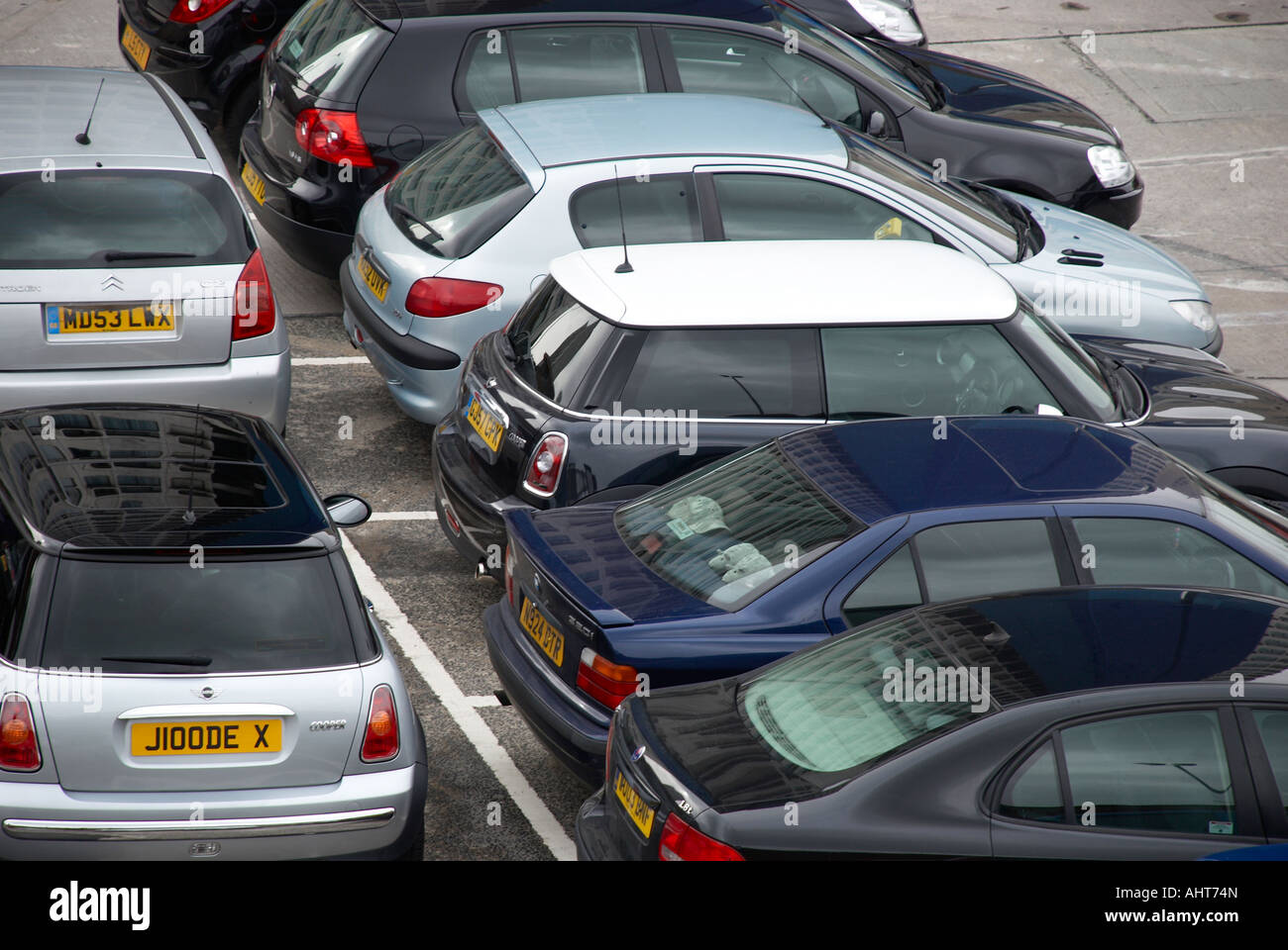car park in manchester city centre Stock Photo - Alamy