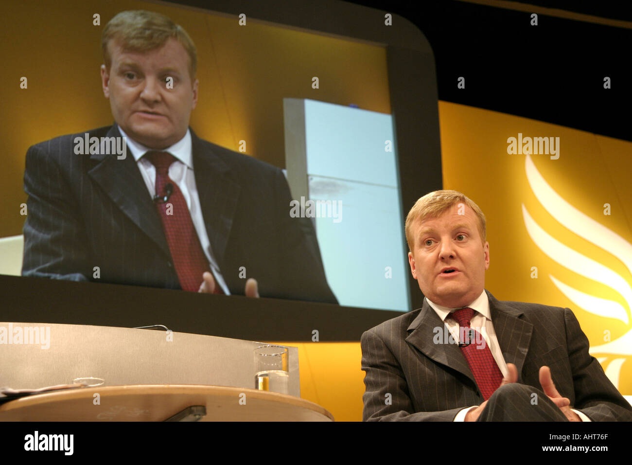 charles kennedy mp politician liberal democrats leader 2004 Stock Photo ...