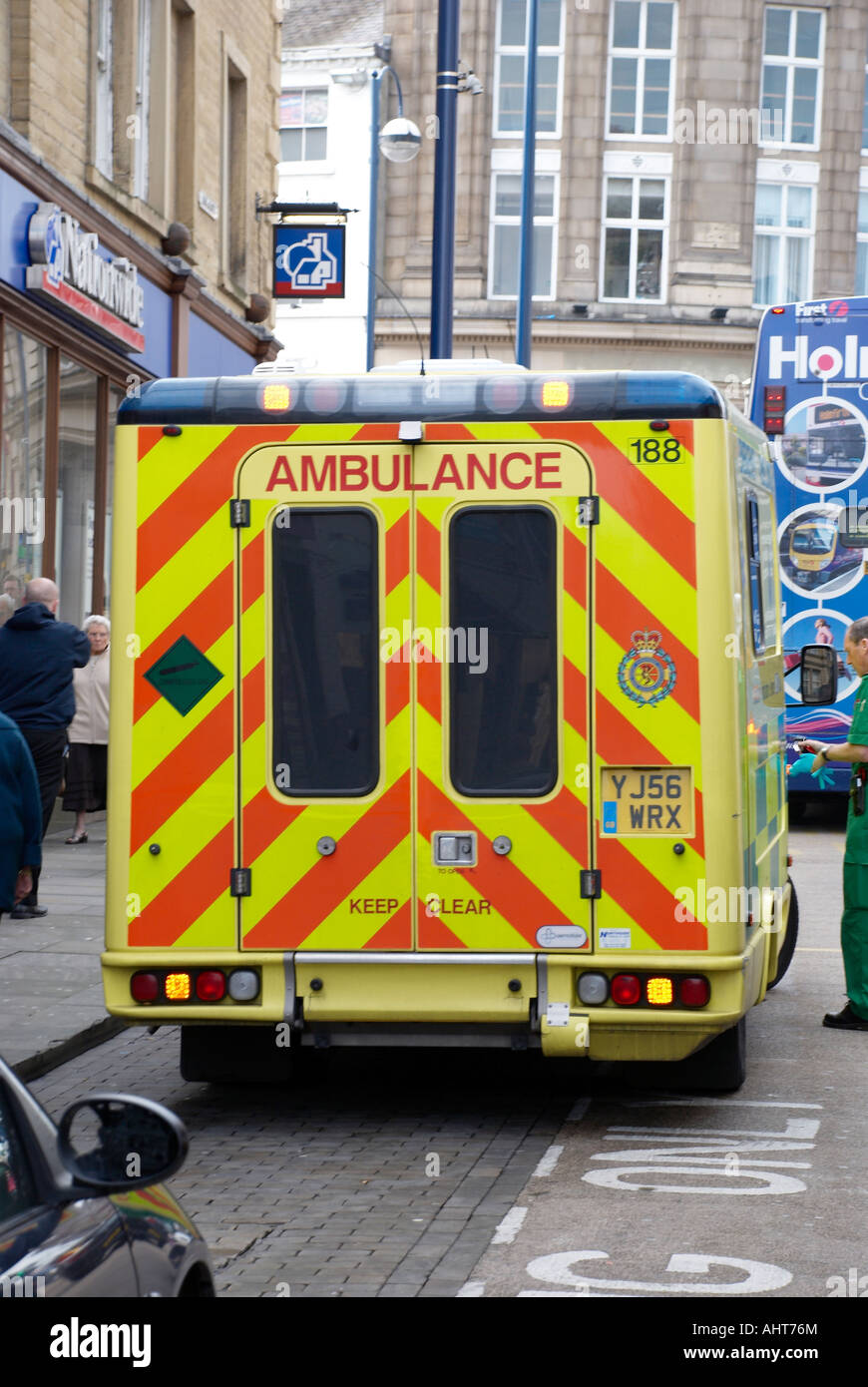 Ambulance rear doors hi-res stock photography and images - Alamy