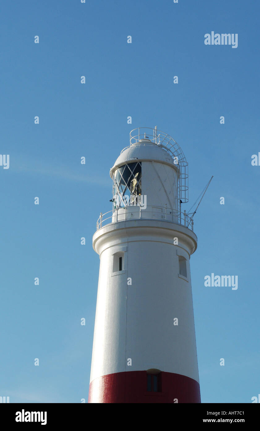 The Portland Lighthouse in Dorset England Stock Photo - Alamy