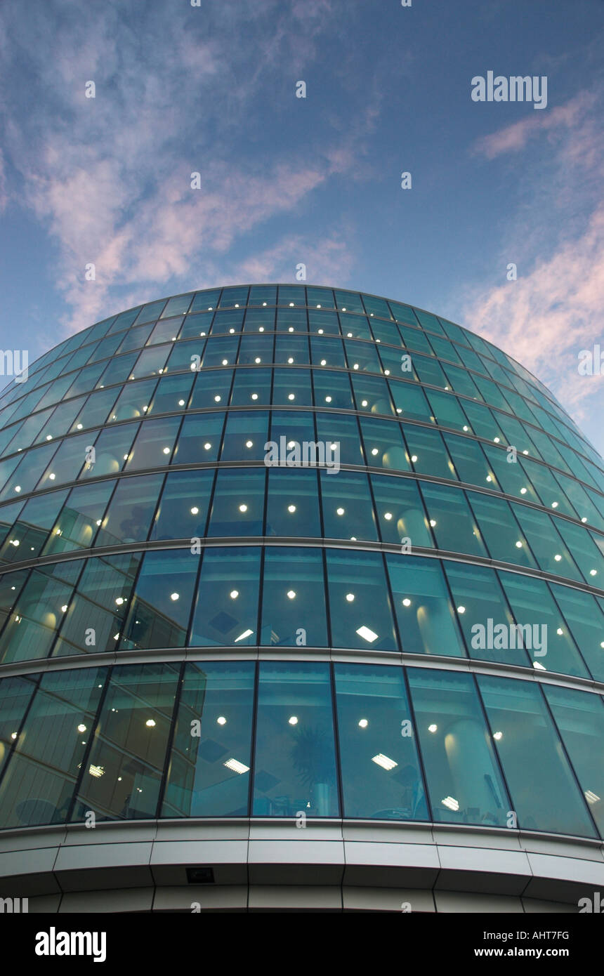 Glass fronted office building in London Stock Photo - Alamy